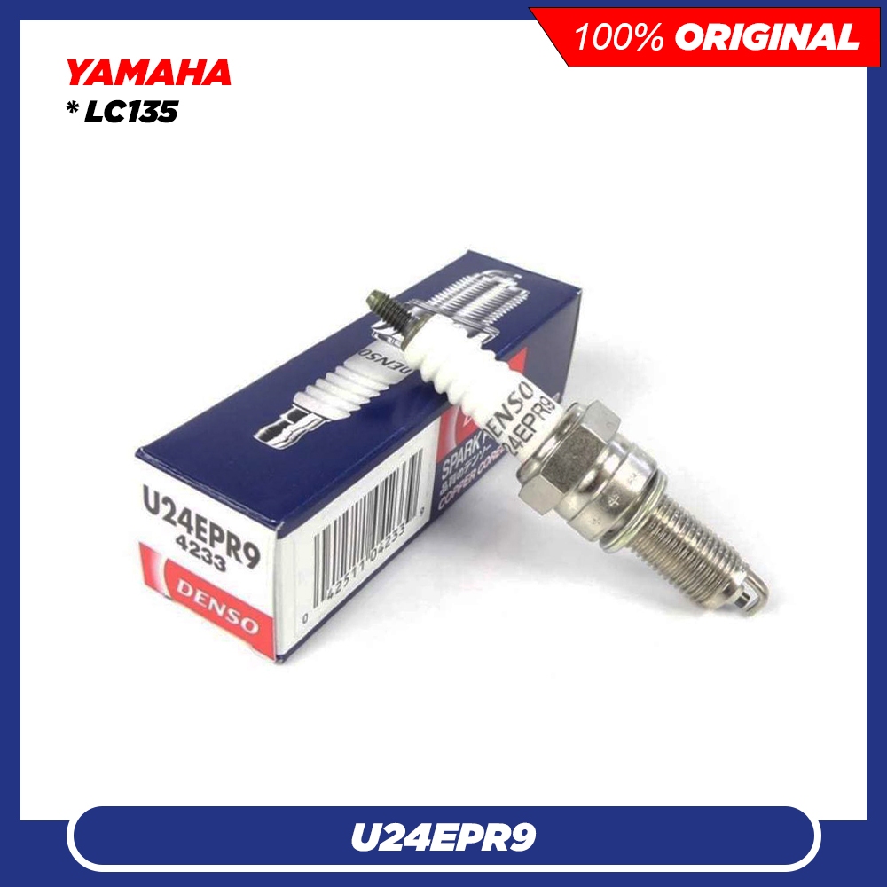 DENSO MOTOR SPARK PLUG U24EPR9 - YAMAHA LC135 | Shopee Malaysia