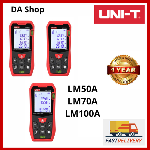 UNI-T LM50A // LM70A // LM100A Laser Distance Meter | Shopee Malaysia