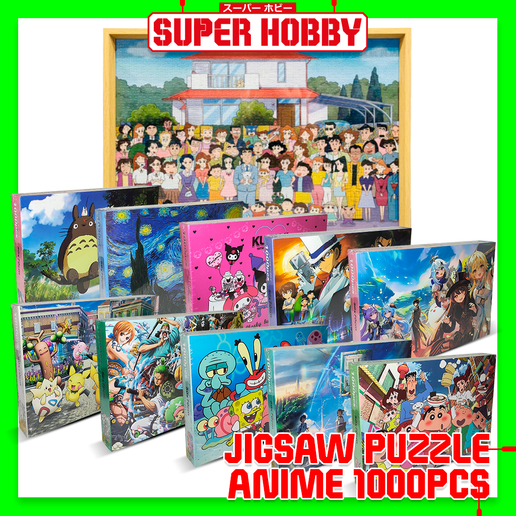 1000Pcs Puzzle Colorful Anime Collection Scenery Jigsaw Puzzles for ...