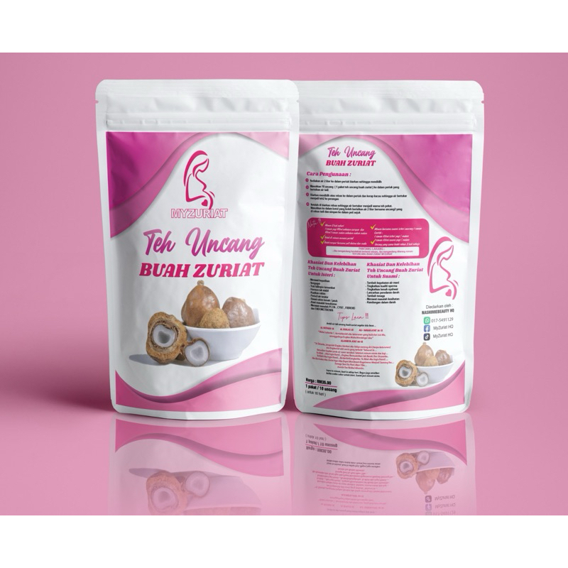 Teh Uncang Buah Zuriat MyZuriat_10 UNCANG ll ikhtiar hamil | Shopee ...