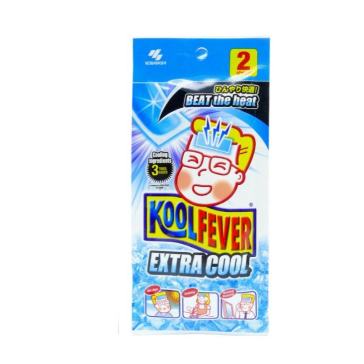 KOOLFEVER Cooling Gel Sheet Extra Cool - Adult (2pcs/Pack) | Shopee ...