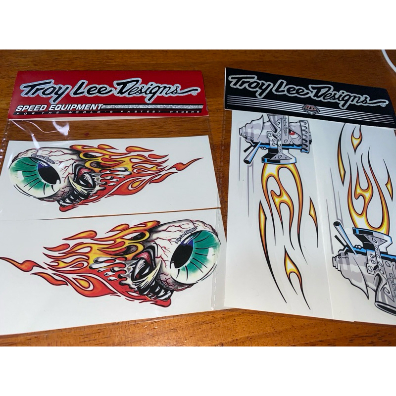 🔥🇺🇸Troy Lee Design Transparent decal/sticker🔥 | Shopee Malaysia