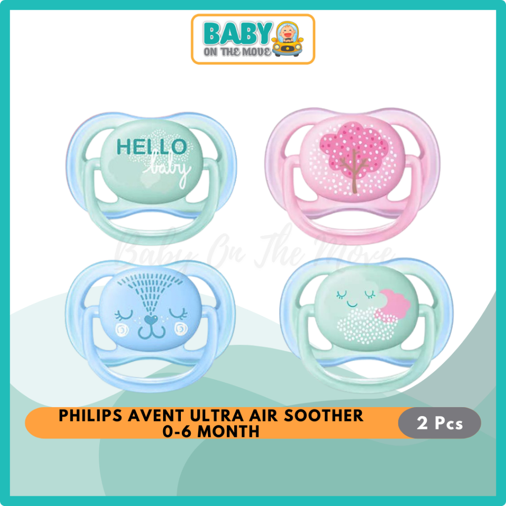 PHILIPS AVENT Ultra Air Soother Baby Pacifier 0-6 Months (Sabah ...
