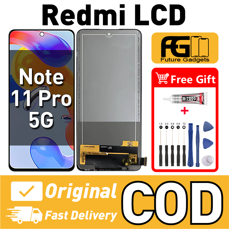 LCD redmi Note 11 Pro 5G Compatible For ORIGINAL LCD Skrin Touch Screen ...