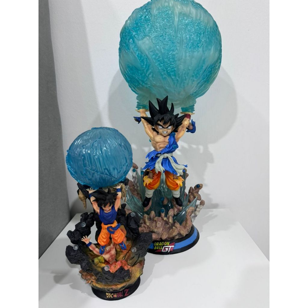 BANDAI GOKU GK MINI + 1 TO 1 SIZE EARTH BOOM COMBO GK LIMITED EDITION ...