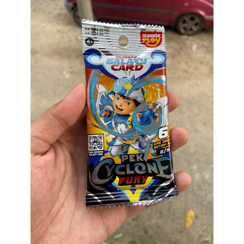 MONSTA GALAXY CARD PEK CYCLONE FURY BELIUNG ALTERNATE ART AA | Shopee ...
