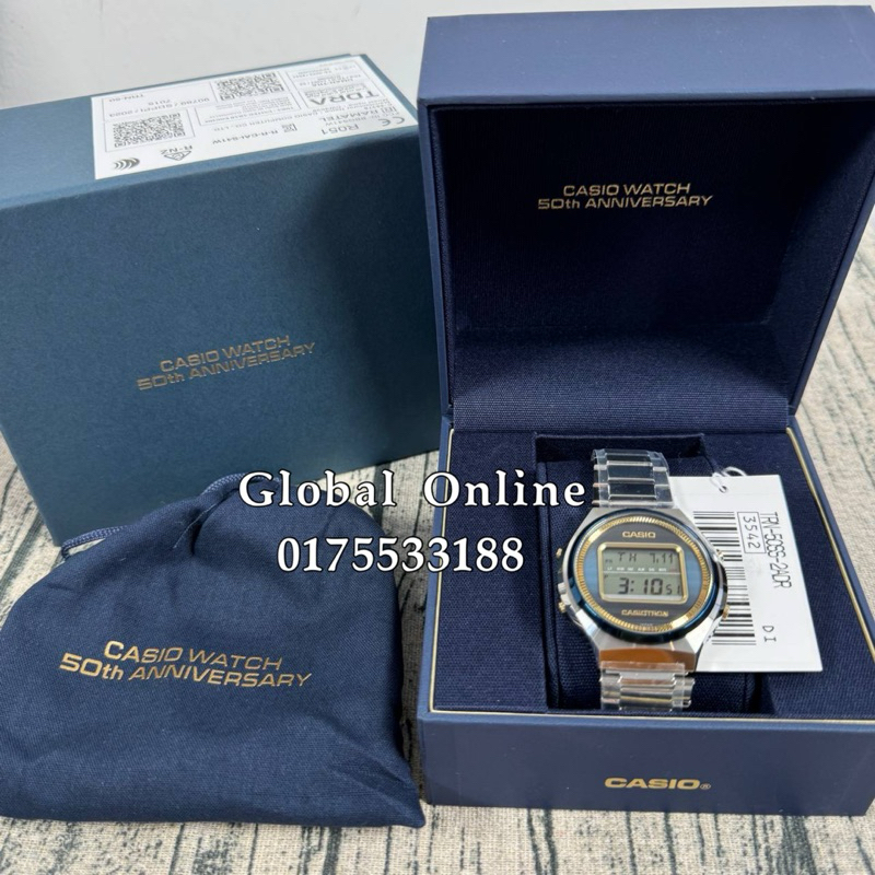 100% ORIGINAL CASIO TRON WATCH 50TH ANNIVERSARY MADE IN JAPAN TRN-50SS-2ADR / TRN-50SS-2A / TRN ...