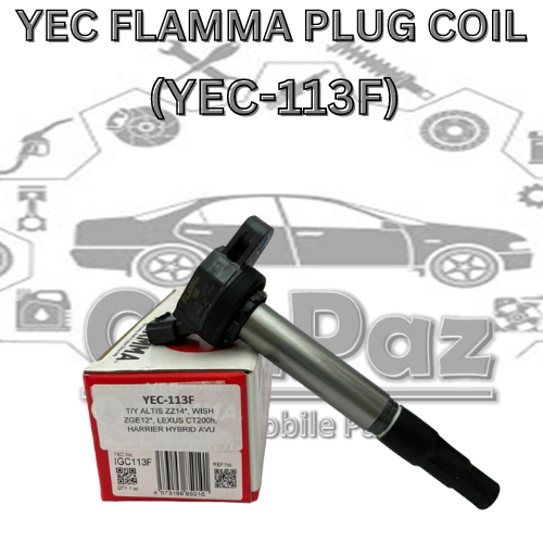 YEC FLAMMA PLUG COIL (YEC-113F) TOYOTA ALTIS ZZ142, 172, WISH ZGE20 ...