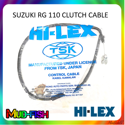 SUZUKI RG 110 SPORT RG110 | RGV RU110 CLUTCH CABLE ORIGINAL TSK (HI-LEX ...