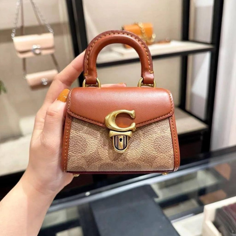 🇲🇾💯 Coach Sammy Mini Top Handle | Shopee Malaysia
