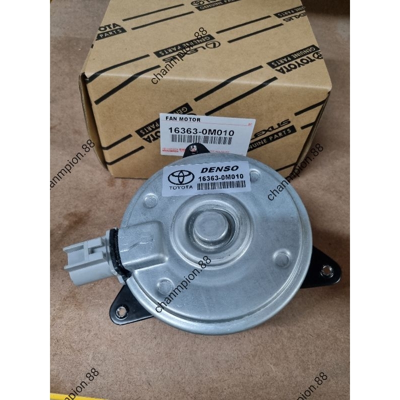 100% TOYOTA GENUINE ACV40 ANE10 NCP42 RADIATOR COOLING FAN MOTOR 168000 ...