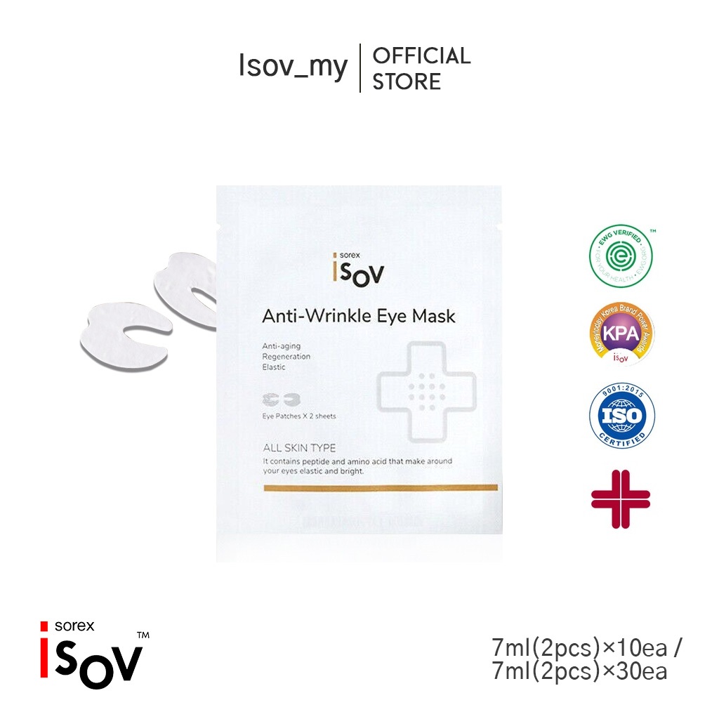ISOV Anti-Winkle Eye Mask (5g*30ea) | Shopee Malaysia