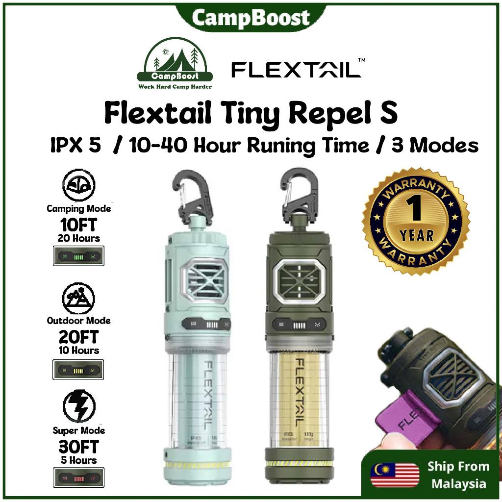 CampBoost FLEXTAIL Tiny Repel S 2-in-1 Mosquito Repellent Camping Lantern Led Light Lantern ...