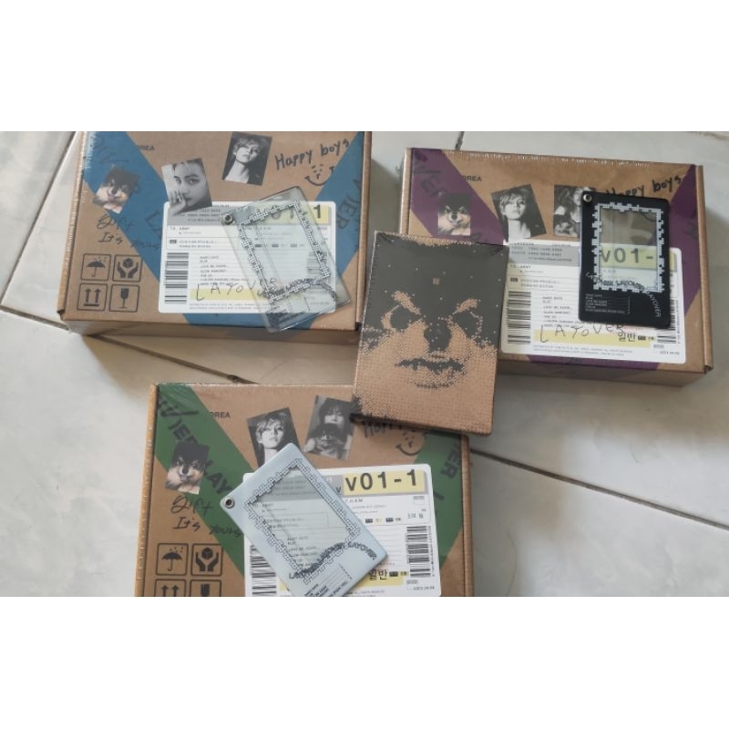 OFFICIAL BTS V TAEHYUNG LAYOVER ALBUM WEVERSE VERSION | Shopee Malaysia