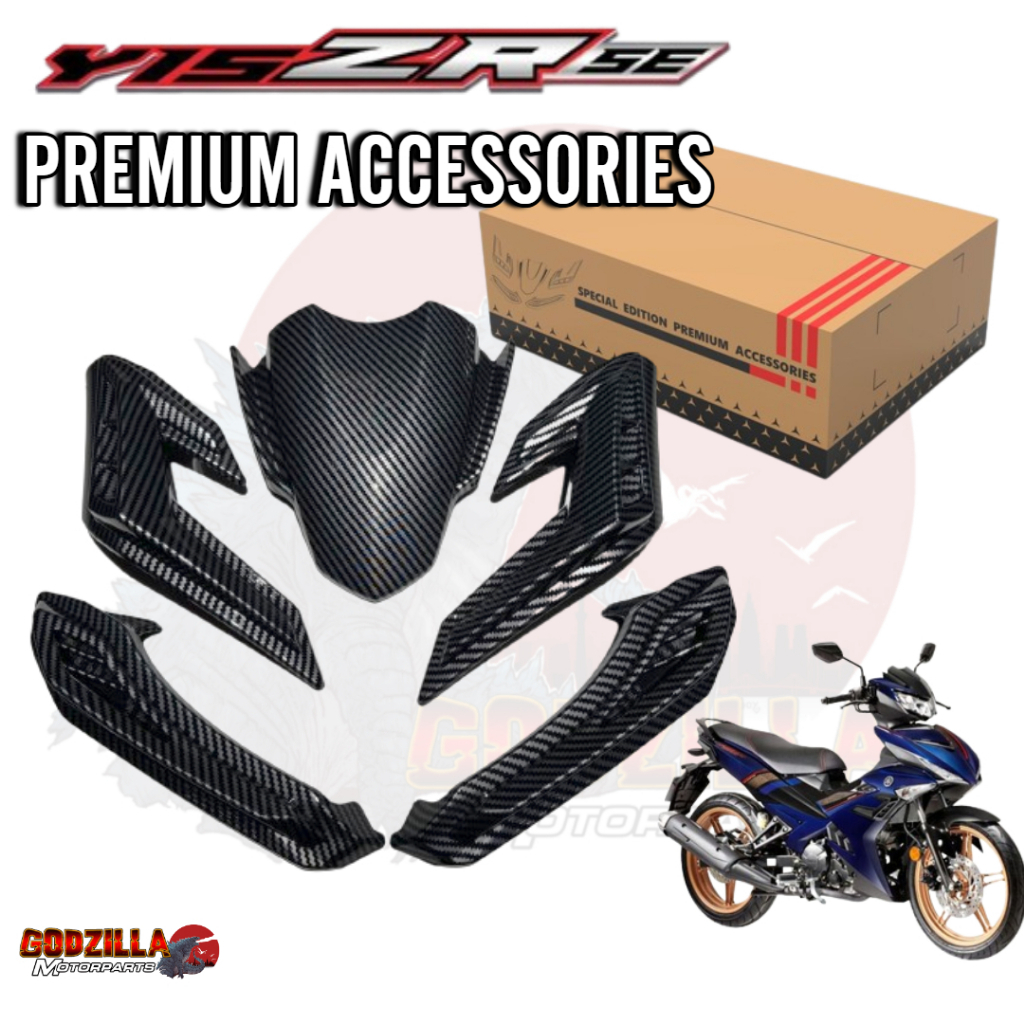 YAMAHA Y15ZR V2 SE SPECIAL EDITION PREMIUM ACCESSORIES TOP SET COVER ...