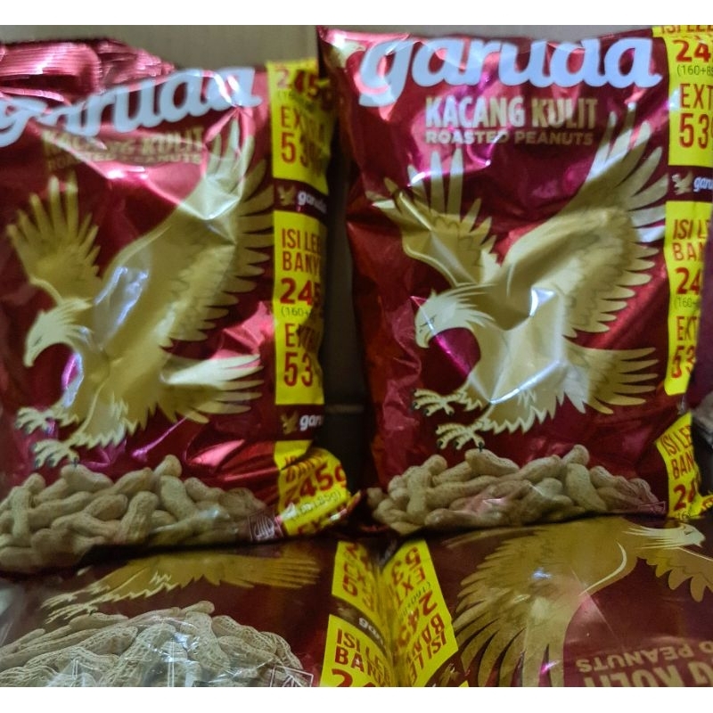 Garuda Kacang Kulit Garing 245g | Shopee Malaysia