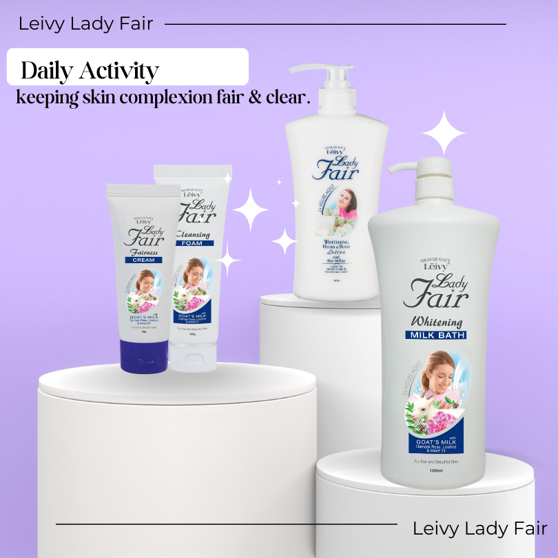 Lady Fair Whitening Milk Bath Series | Shopee Malaysia