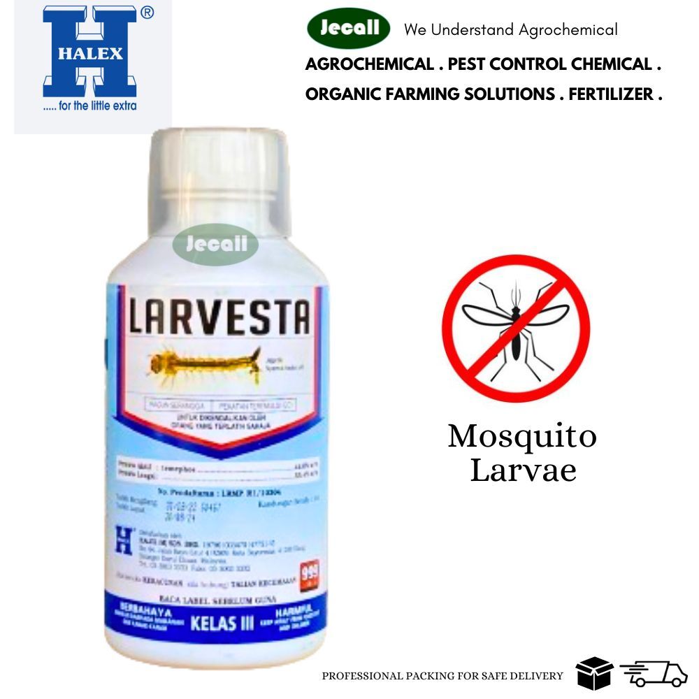 Halex Larvesta® 1 Liter / Temephos / Nyamuk Aedes / Jentik-Jentik ...