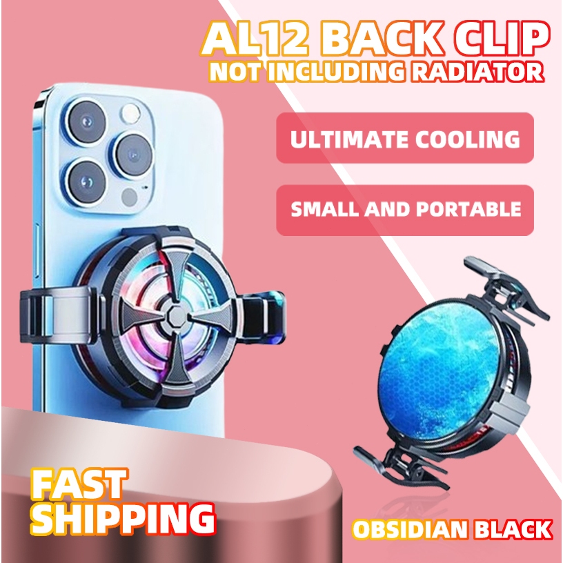 AL-12 Mobile Phone Cooler, Ice Cooling Radiator, Cooling Fan Cooler ...