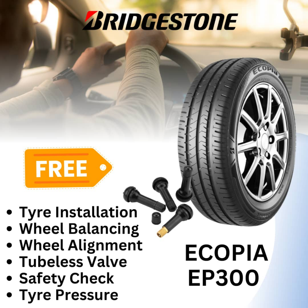 NEW TYRE 205/55R16 ECOPIA EP300 BRIDGESTONE (WITH INSTALLATION ...