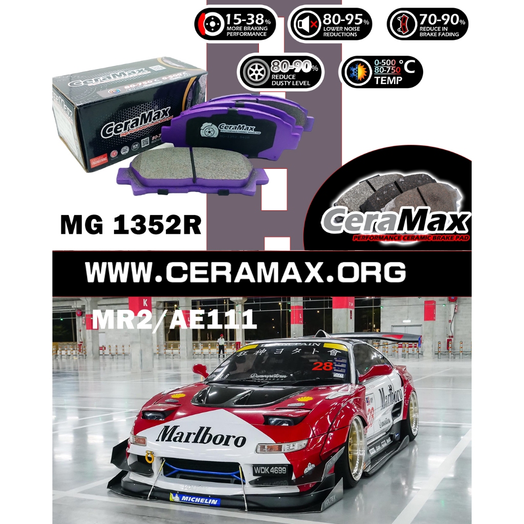 MR2 Turbo, Levin / Sprinter Trueno AE111 Twin Pot MG1352R CeraMax ...