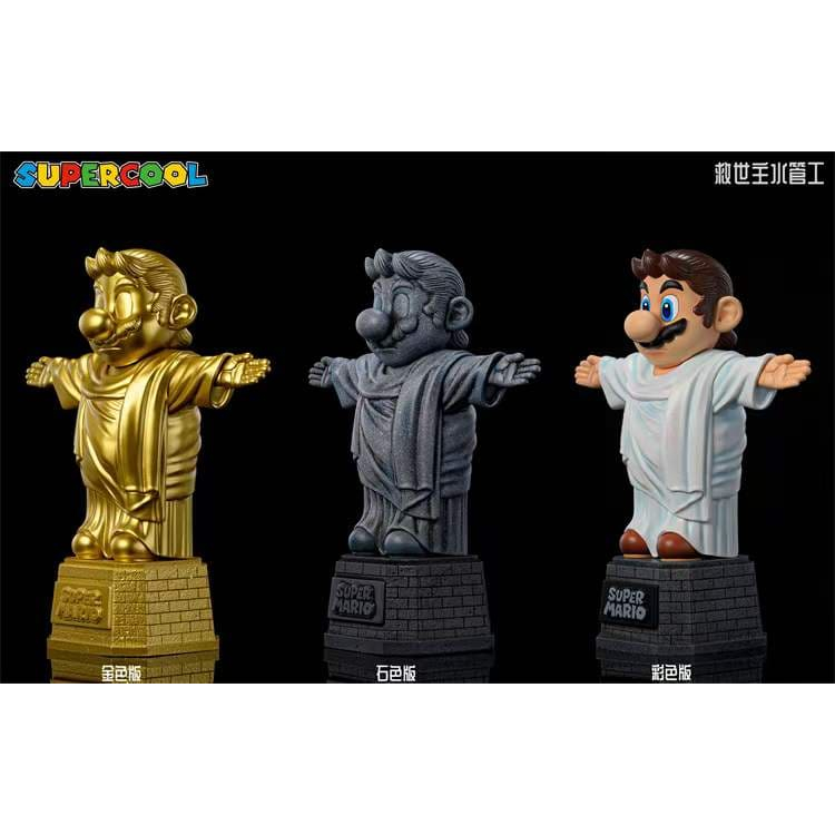 Supercool Studio - Super Mario - Christ the Redeemer Mario Resin GK ...