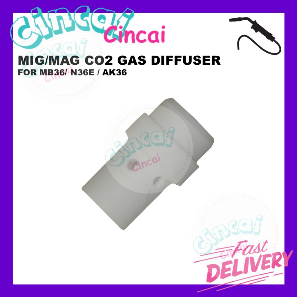 N36E / MB36 / 36KD MIG Welding Torch Gas Diffuser / Orifice / High ...