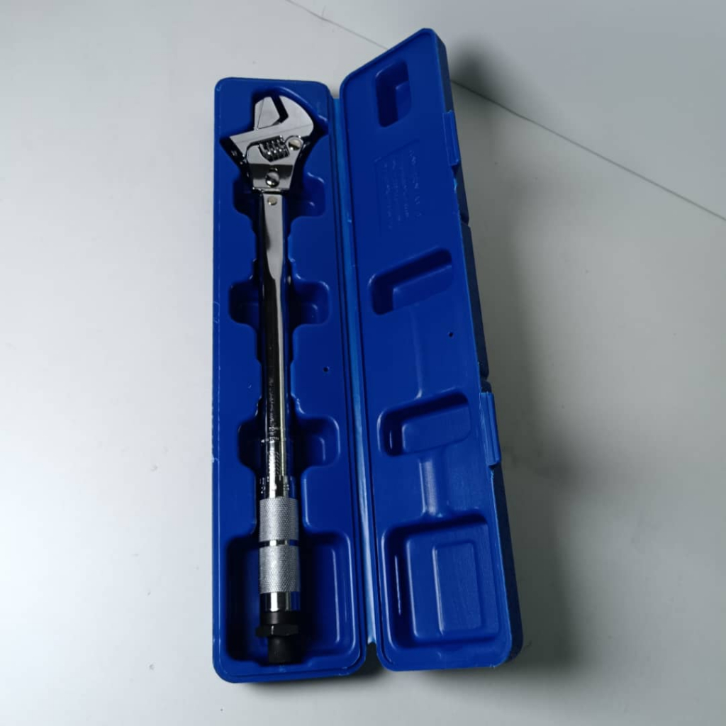 micrometer torque wrench interchangeable head spanner hard set blue ...