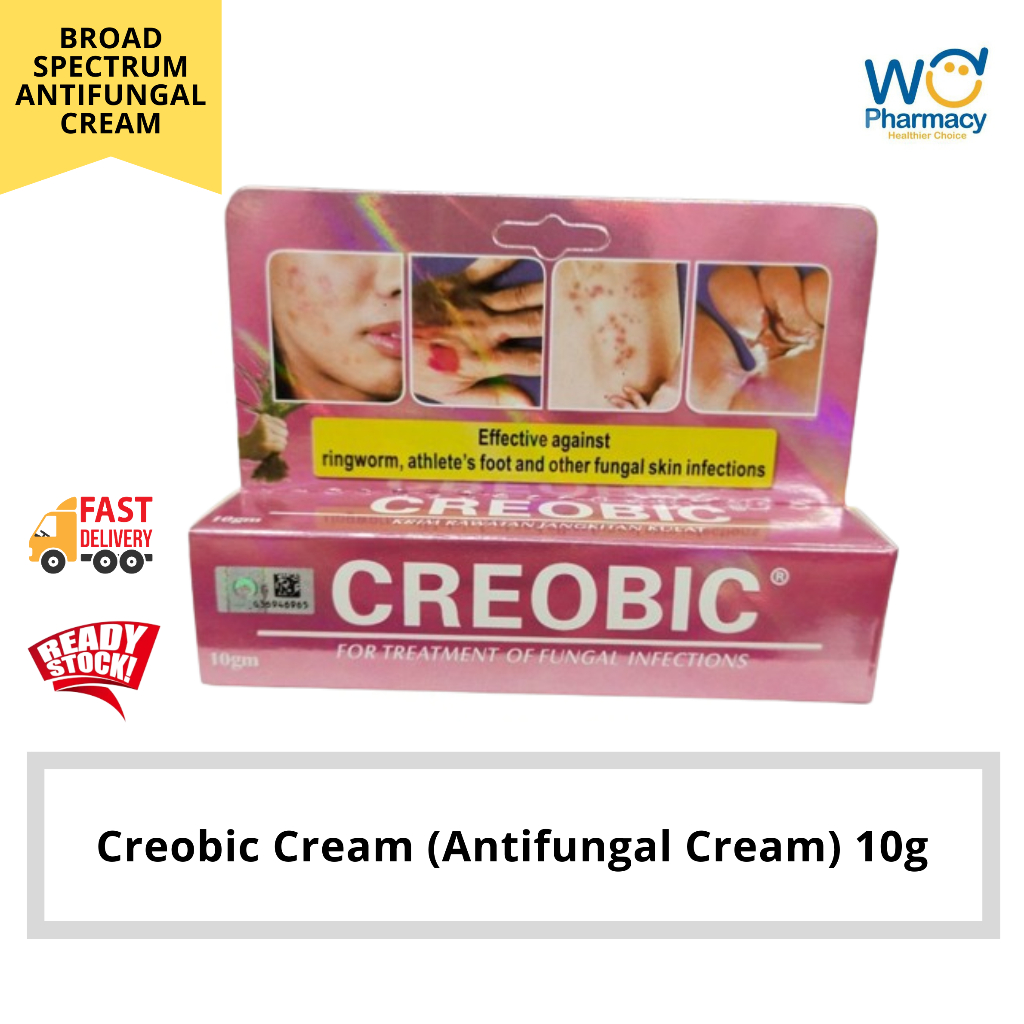Creobic Cream (Antifungal Cream) 10g | Shopee Malaysia