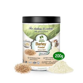 Barley Powder (200g) HALAL- Soluble fiber lower down blood pressure ...