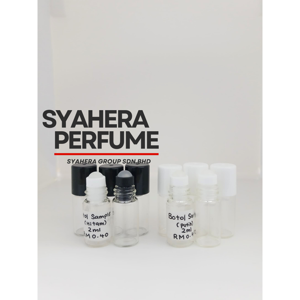Perfume Bottle 2ml [Sample/Tester] / Botol Minyak Wangi 2ml [Sample ...
