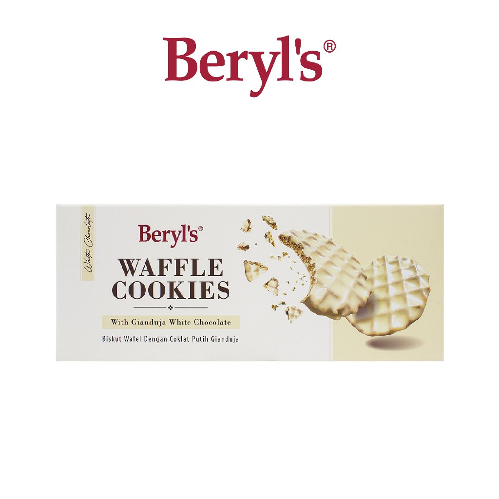 Beryl's Biskut Wafel Dengan Coklat Putih Gianduja | Beryl's Waffle ...