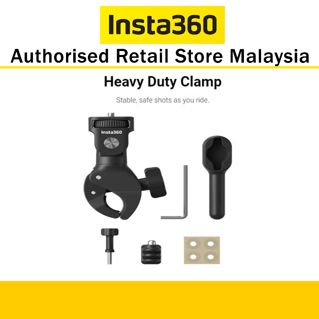 Insta360 Heavy Duty Clamp | Shopee Malaysia