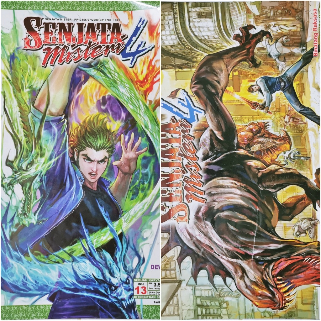 『PRELOVED 』Manhua "Senjata Misteri 4" (Naskah) Karya Tony Wong Komik ...