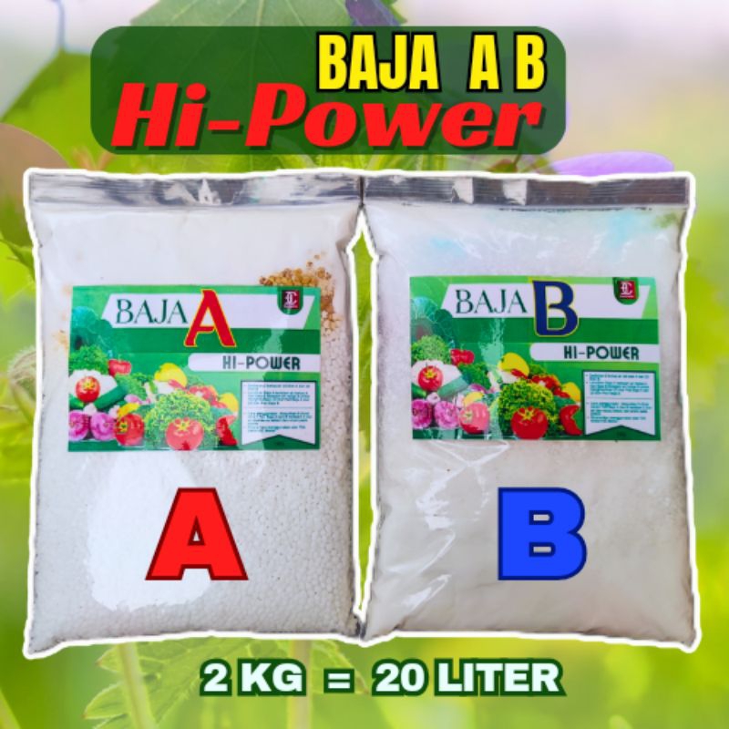 🔥🔥 2KG BAJA AB HI POWER 🔥🔥 2kg/ 20 liter untuk semua jenis pokok ...