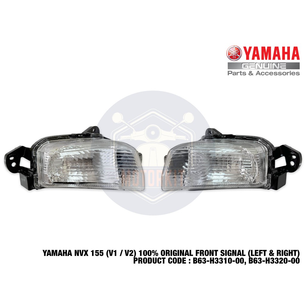 NVX 155 V1 V2 AEROX 100% ORIGINAL FRONT SIGNAL DEPAN LEFT RIGHT KIRI ...