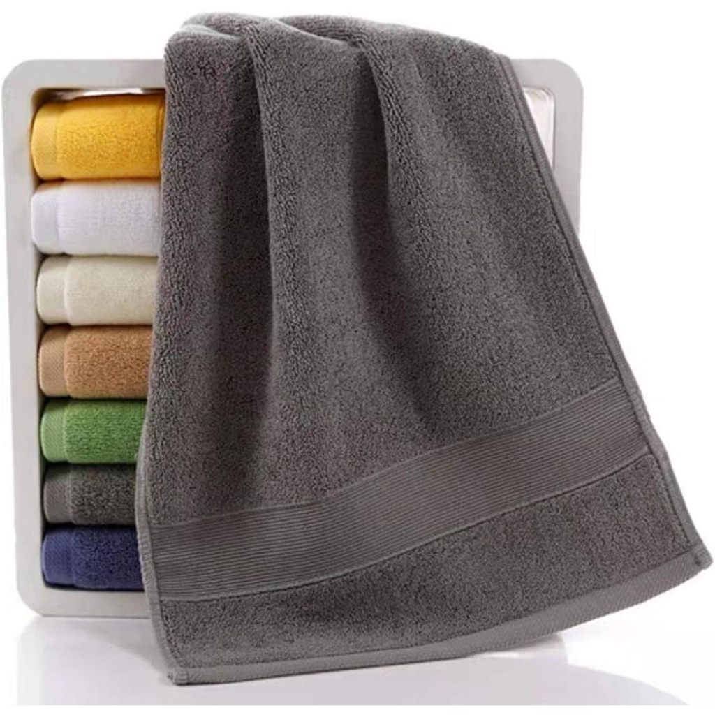 Face Towel 100% Cotton 35*75cm Hotel Grade Towel Water Absorption Soft ...