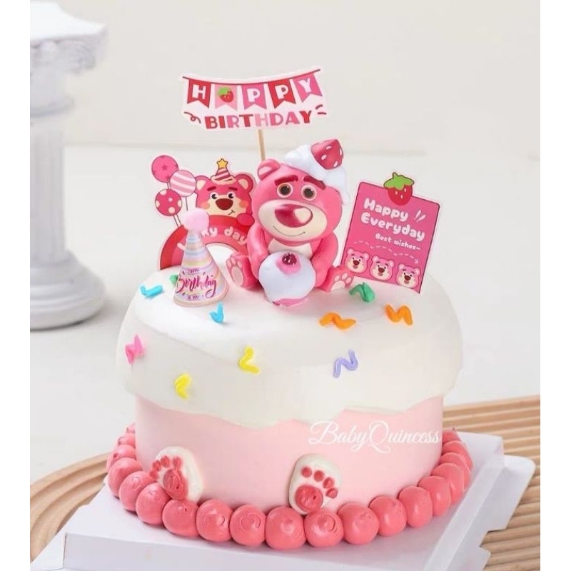 READY STOCK - Lotso Kids Cake Topper Decorations | Shopee Malaysia