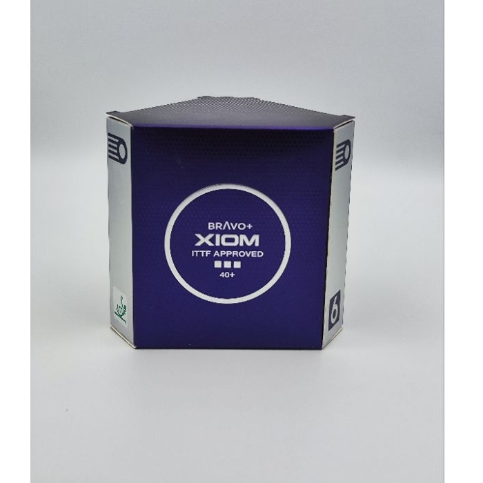 Xiom Bravo+ ITTF Approved 40+ 3 Star Table Tennis Ball (1 Box - 6 Balls) | Shopee Malaysia
