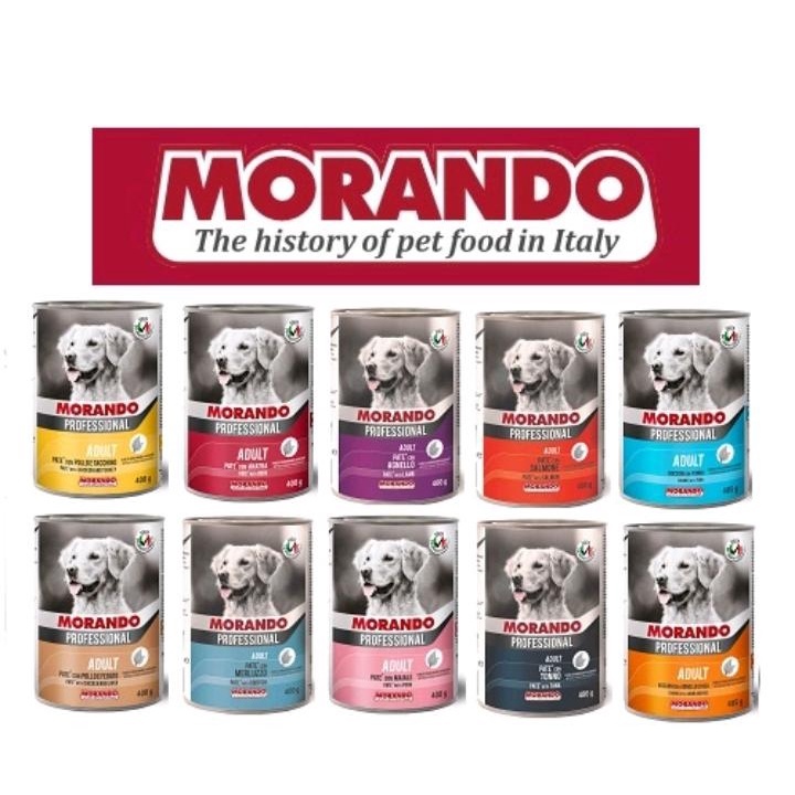Morando Professional Pate Dog Canned Food 400g | Shopee Malaysia