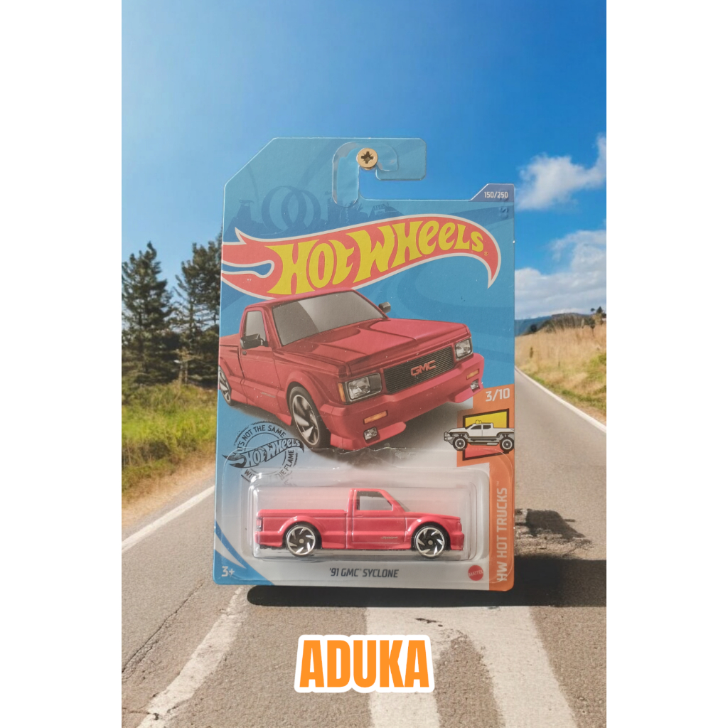 HOT WHEELS - 91 GMC Syclone (Red) - BEST FOR COLLECTION | Shopee Malaysia