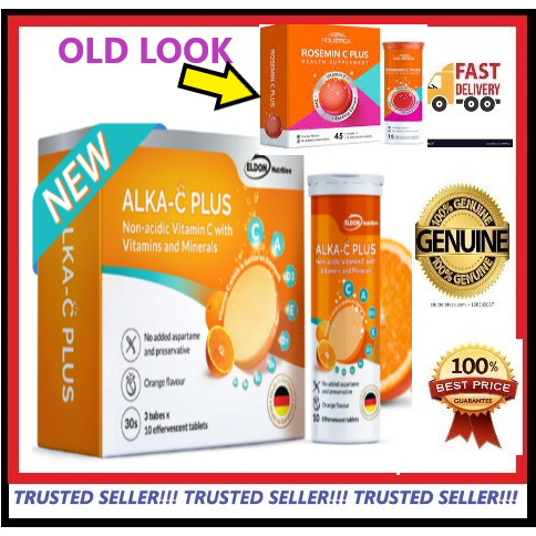 (FREEGIFT) ELDON ALKA-C PLUS VITAMIN C 1000MG EFFERVESCENT 30S ...