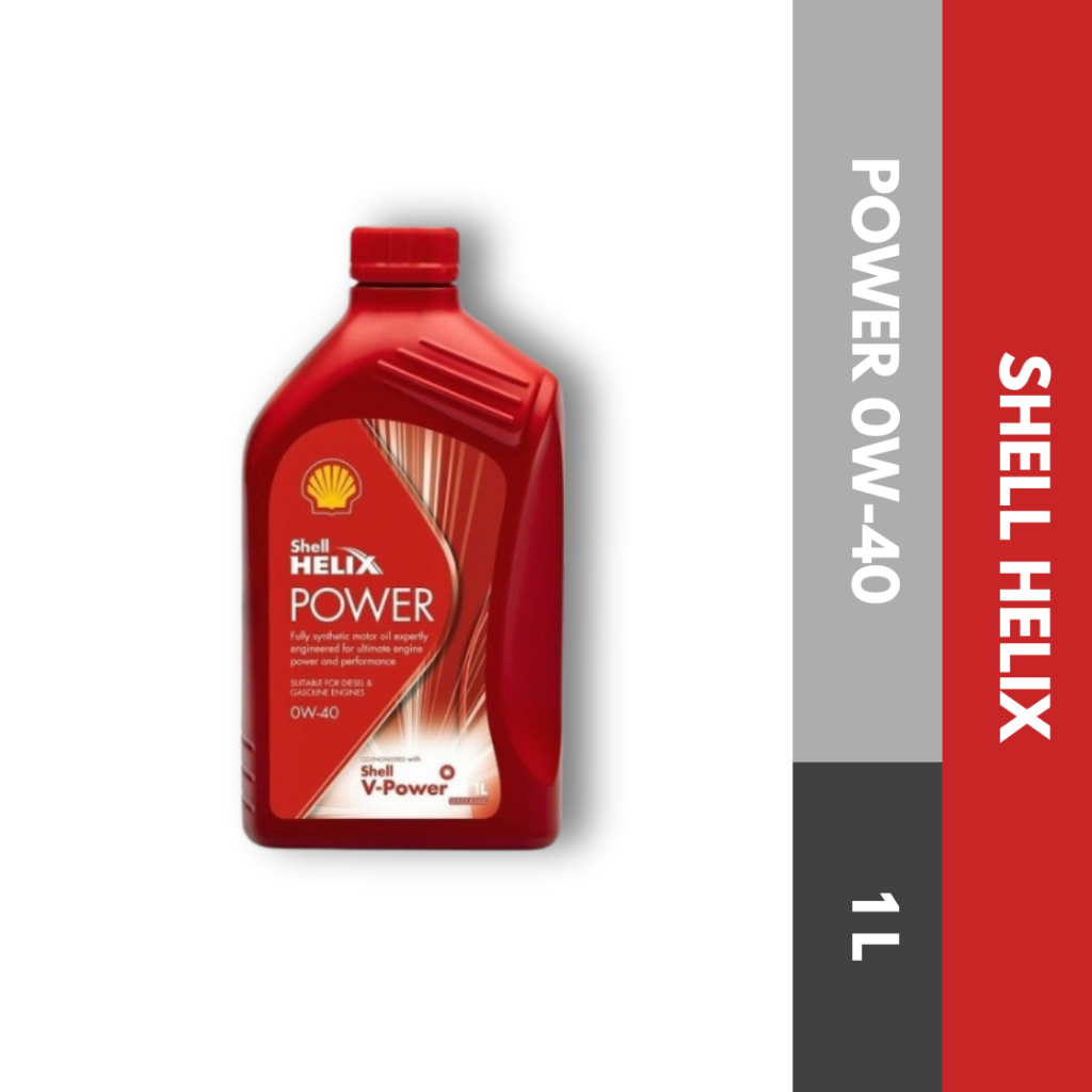 SHELL HELIX POWER 0W-40 IL (UNTUK PASARAN MALAYSIA) | Shopee Malaysia