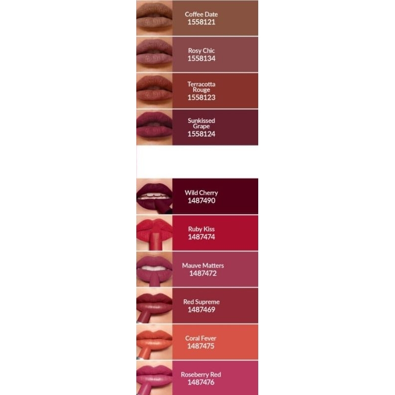 Avon Ultra Matte Lipstick 3.5g - Coffee Date/Rosy Chic/Terracotta Rouge ...