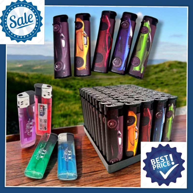 WINDPROOF FLAME LIGHTER DISPOSABLE GAS LIGHTER (1PCS) | Shopee Malaysia