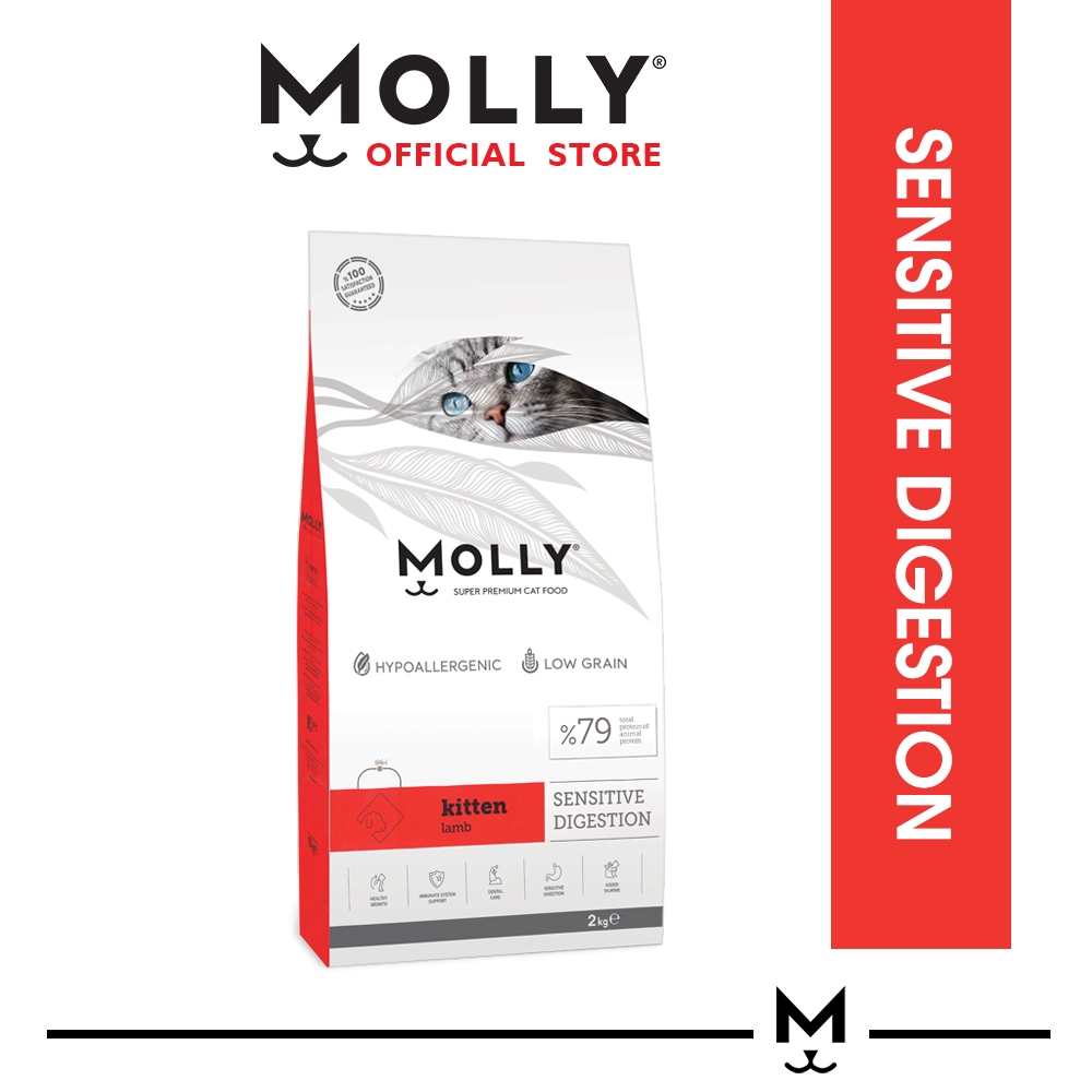 Molly Kitten Lamb Cat Food (15kg) | Shopee Malaysia