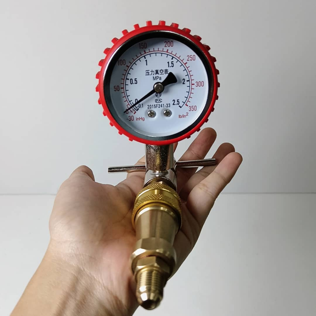 Full set gauge High Pressure Washer 1/4'' FNPT Refrigerator Quick ...