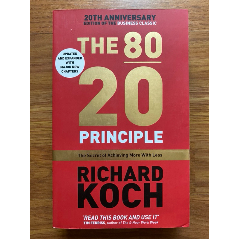 (Original)The 80/20 Principle: The Secret of Achieving More with Less ...