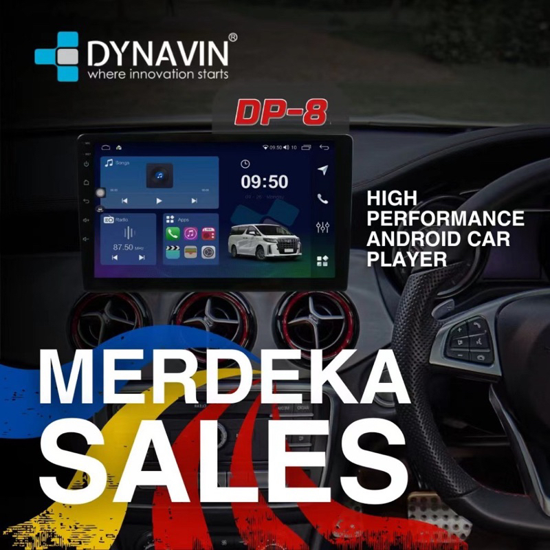 DYNAVIN DP8 SERIES LIMITED TIME SUPER OFFER MERDEKA SALES ANDROID ...