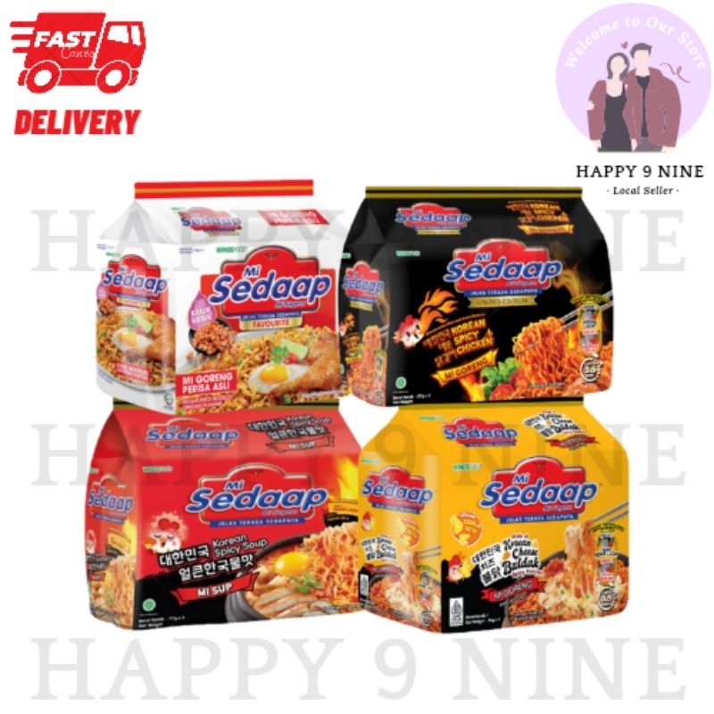 Mi Sedaap Goreng Asli Mi Sedaap Goreng Korean Spicy Chicken Mee Sedap ...